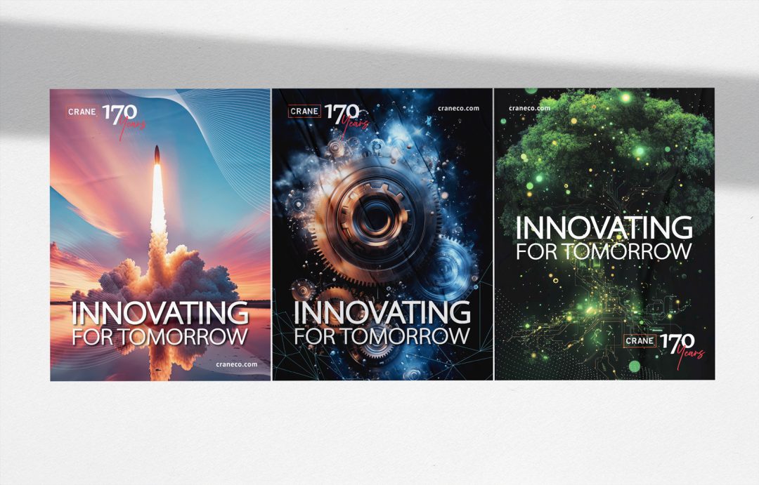 Corporate Identity Collateral, Print Design | Crane 170 Years Poster